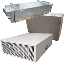 Spiral Duct Mounted Air Filter Housing - G2-G4 to EN779 - Airclean